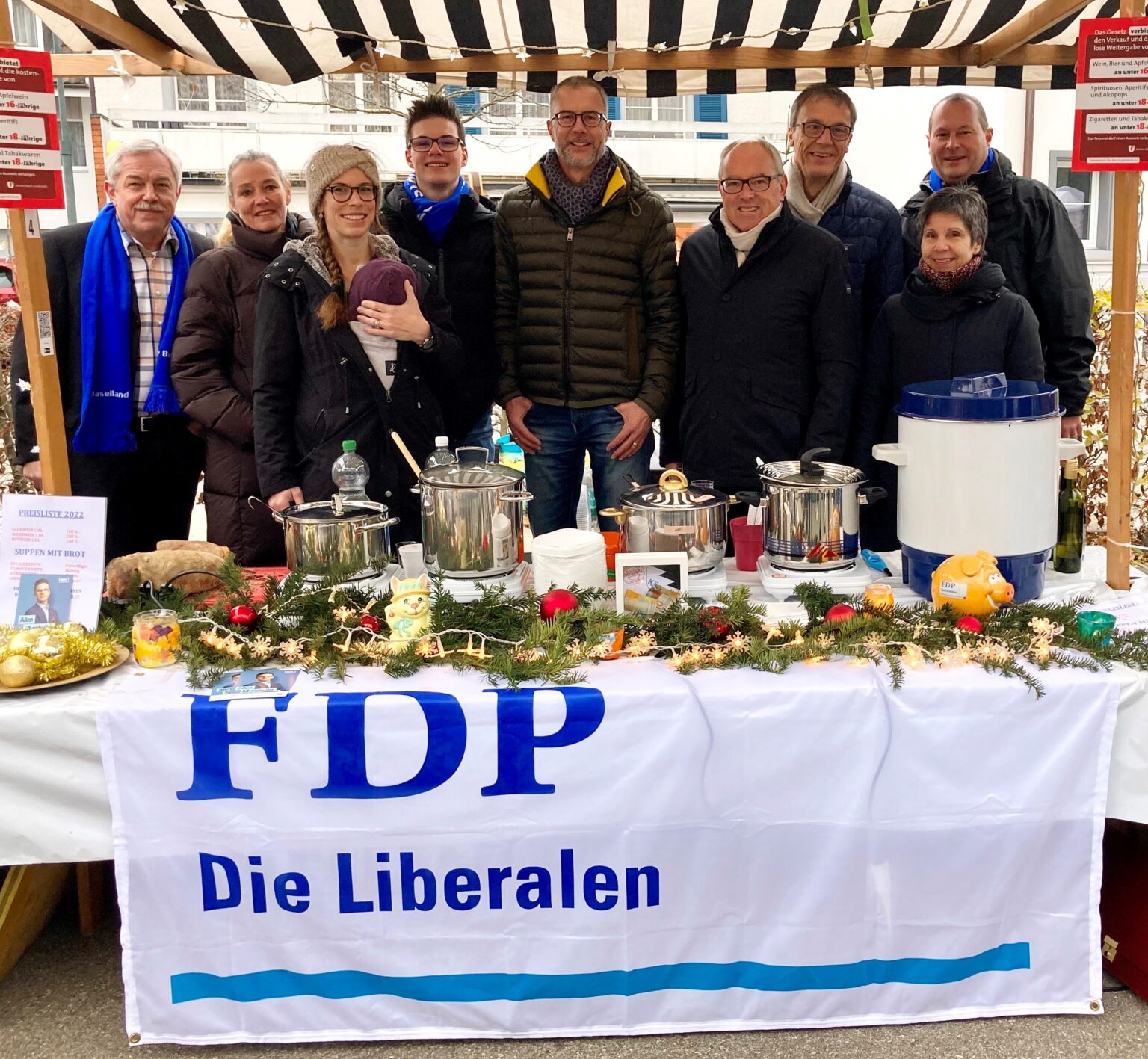 Wunderbarer Weihnachtsmarkt in Bubendorf ! - FDP.Die Liberalen Liestal